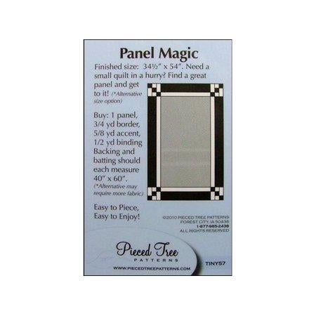 Panel Magic Quilt Pattern from Pieced Tree Patterns | Hummingbird Sewing